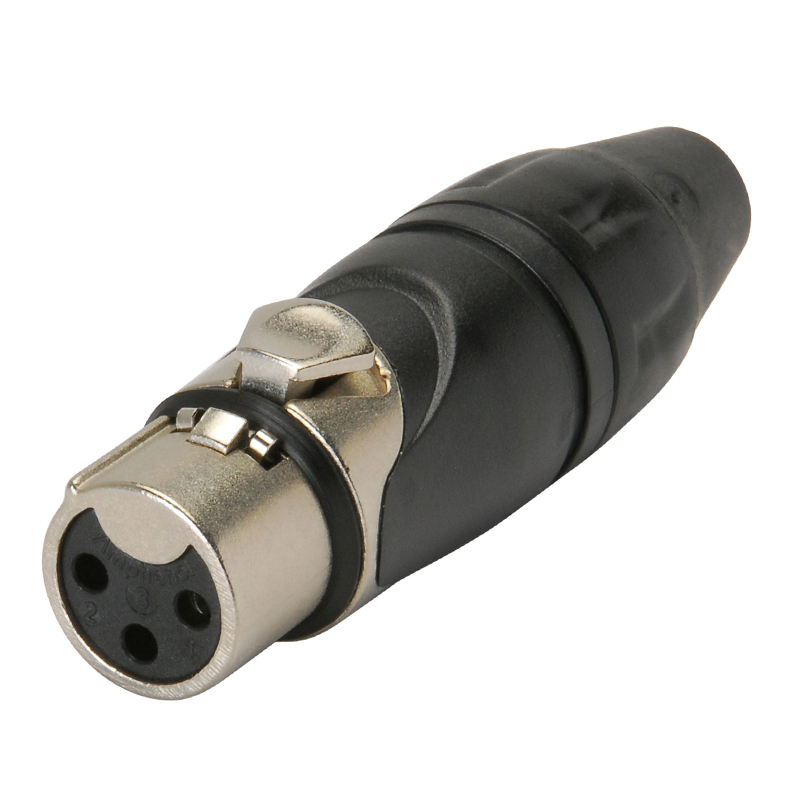 AX3F - XLR Audio Connector by Amphenol - Procom Middle East