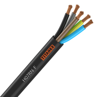 H07RN-F TITANEX 5G6, Industrial flexible rubber cable, 5 core x 6mm2 by Nexans - Procom Middle East