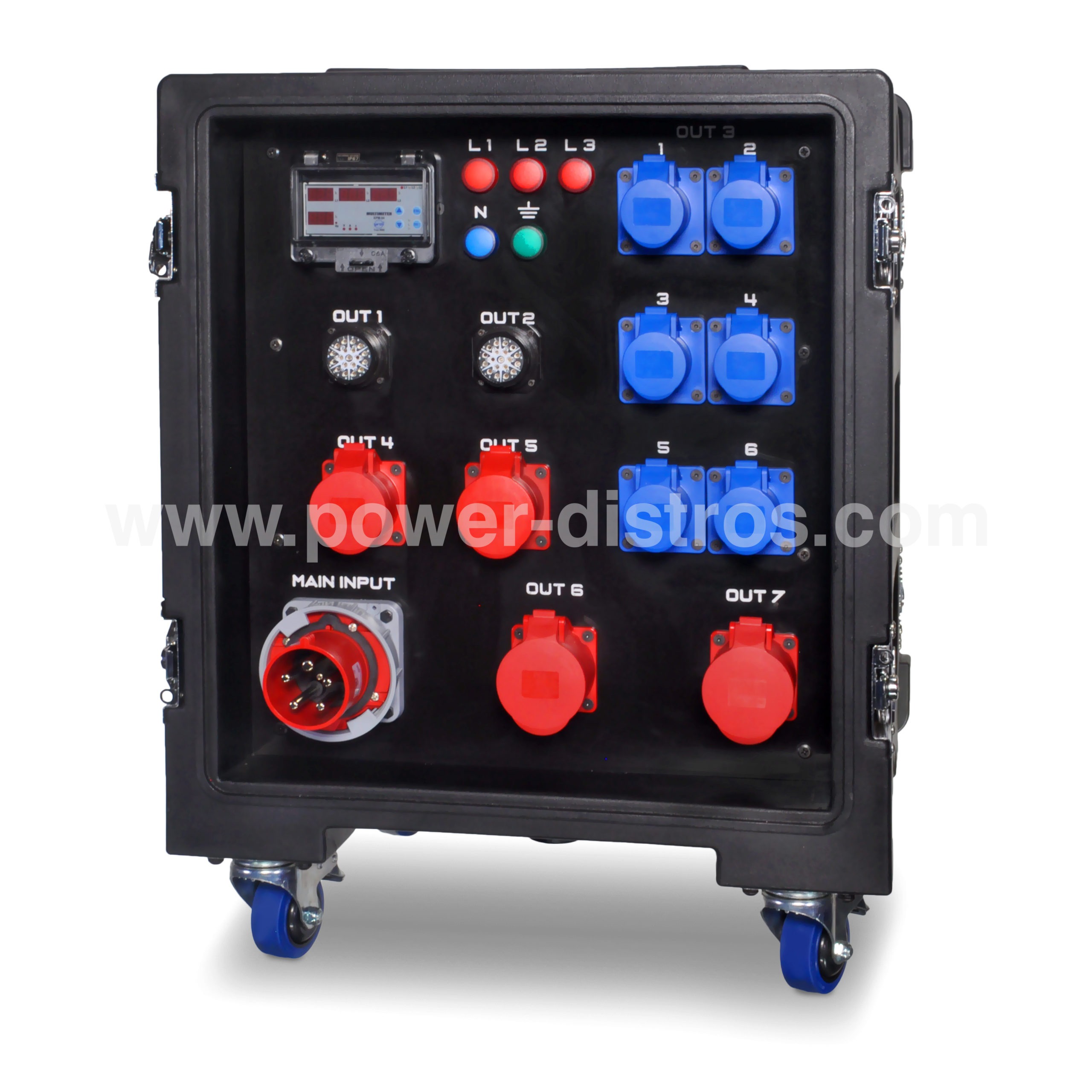 MD63-350RCD - 63A Main Distribution Box - RCD Protection - Procom ...