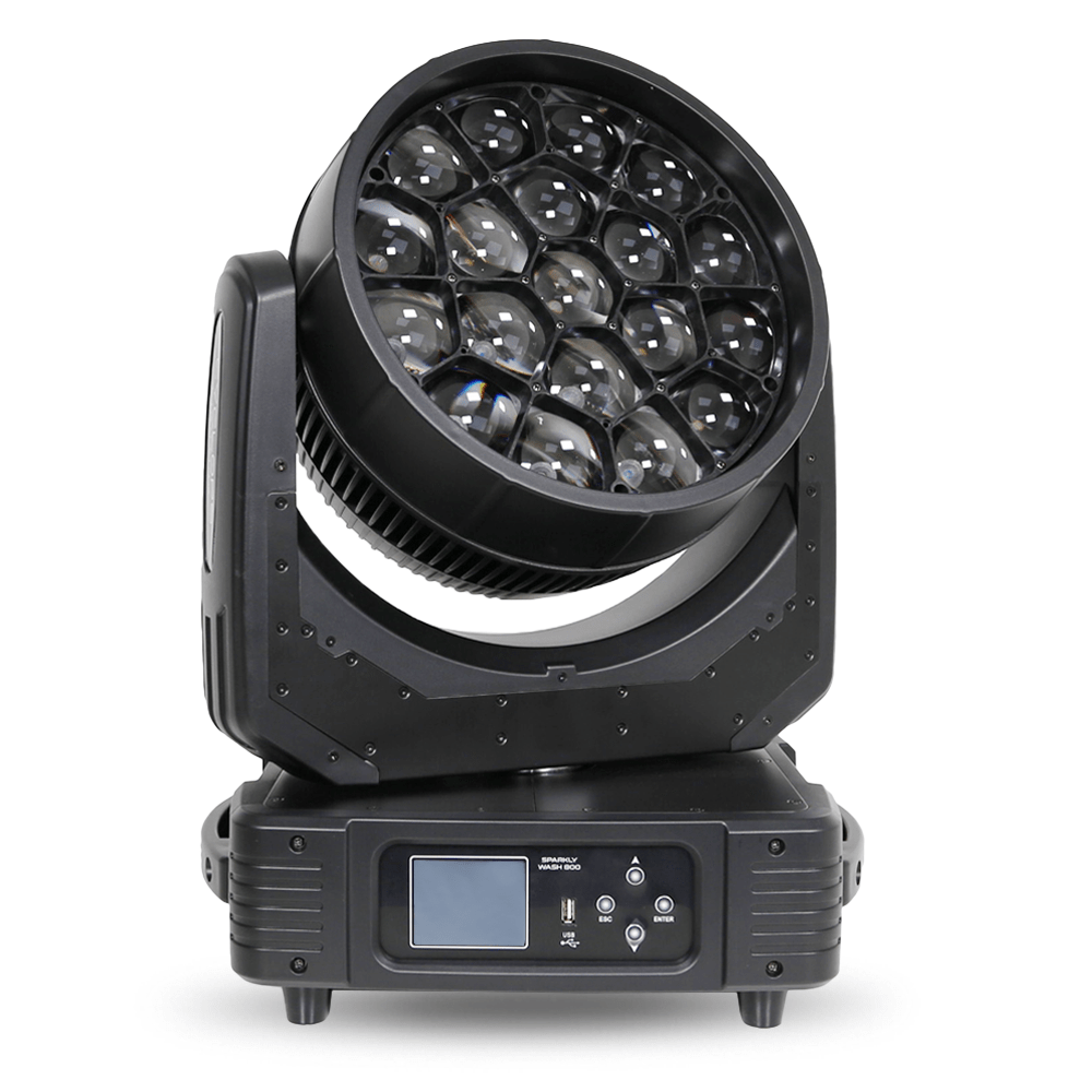 SPARKLY WASH 800 - 19x40 Watts RGBW LED Zoom Wash Moving Head by ...