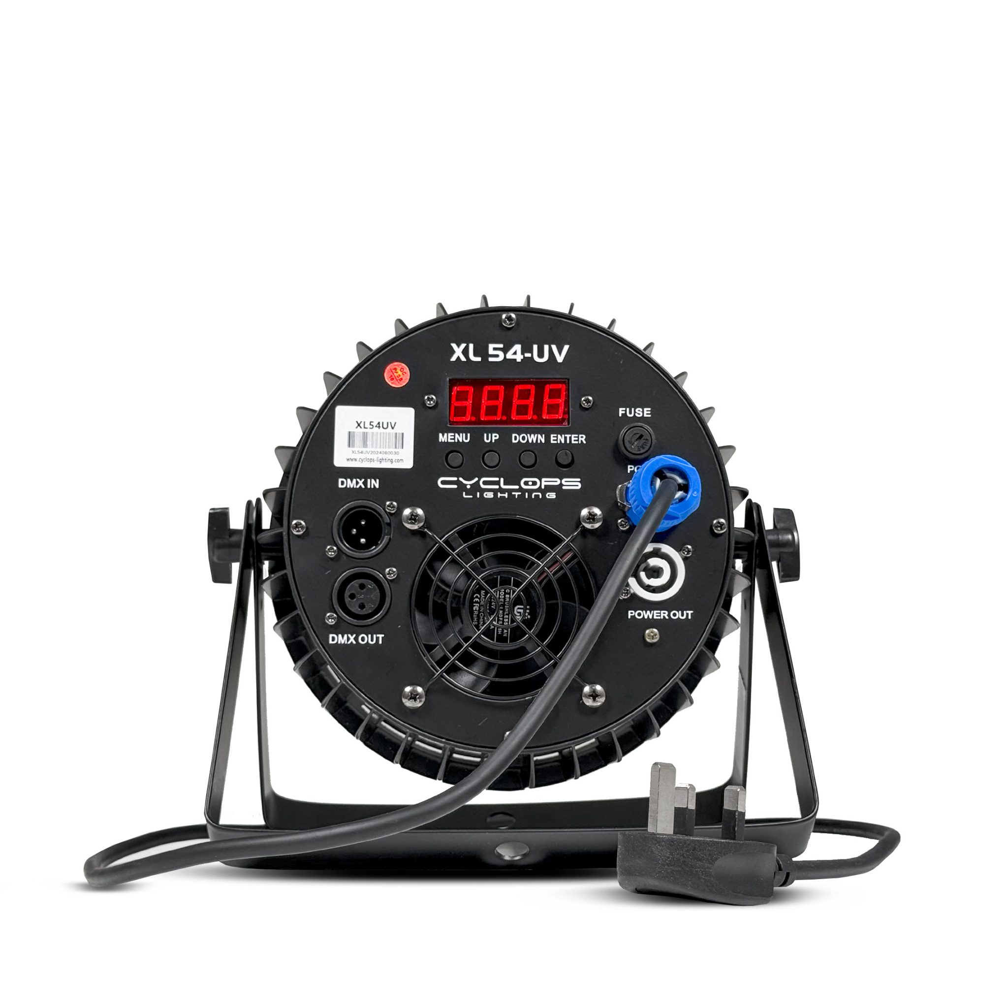 PAR XL 54-UV, UV Indoor LED Par, 54x3W LEDs by Cyclops Lighting ...