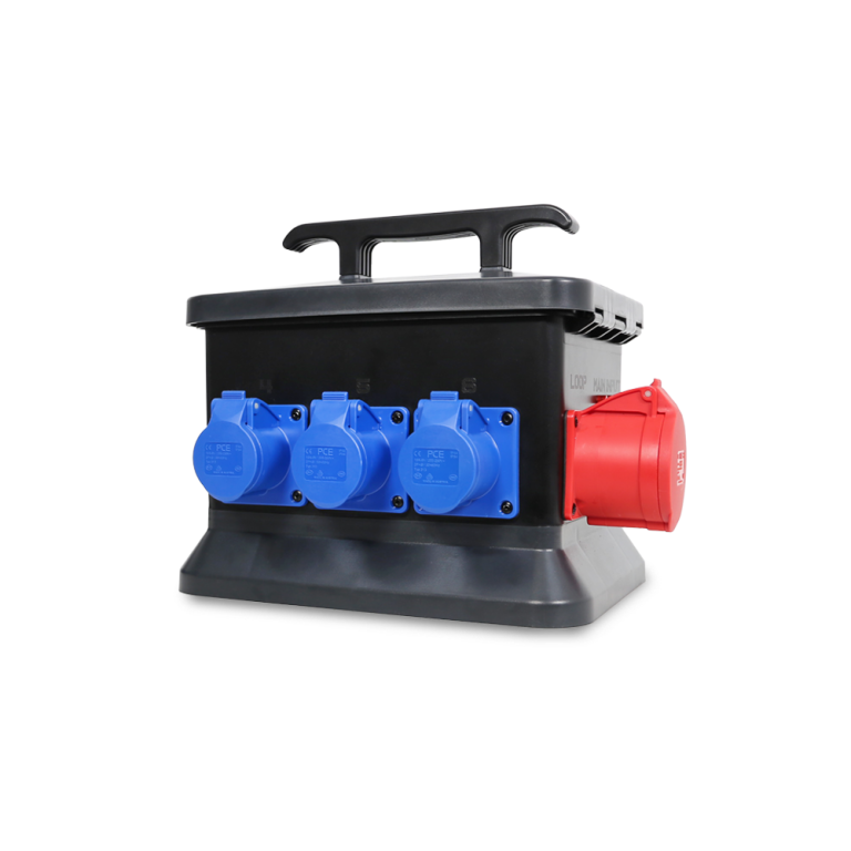 32A CEE 400V 5P In, 16A CEE 240V/ 32A CEE 400V 5P Out, RCD ...