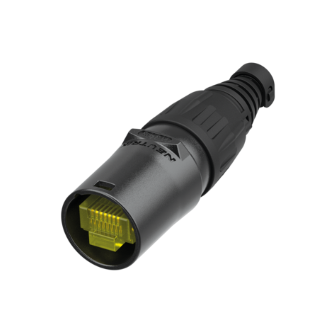 NE8MX-B - ETHERCON CABLE HOUSING BLACK by Neutrik - Procom Middle East