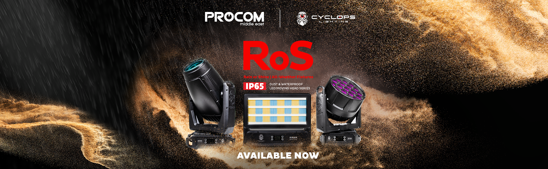 Cyclops Lighting Introduces the RoS Series to the Middle East Market - Procom Middle East